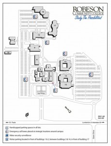 Campus Map | Robeson Community College : Robeson Community College