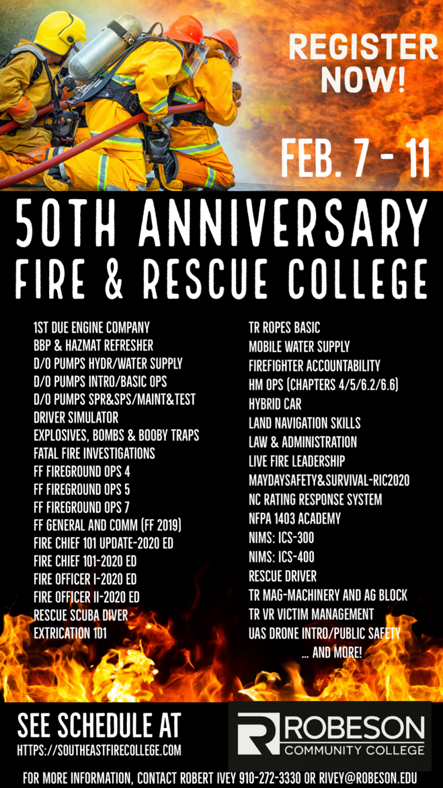 RCC to be set ablaze with live fire exercises, training, and more ...