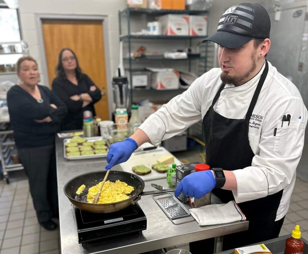 RCC's Chef James Ingram is on 100.9 The Cross | Robeson Community ...