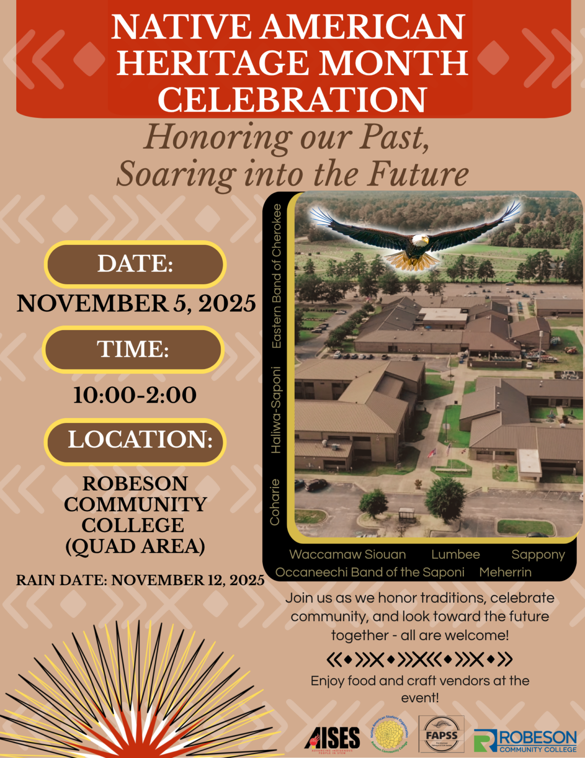 RCC Announces Native American Heritage Month Celebration | Robeson ...