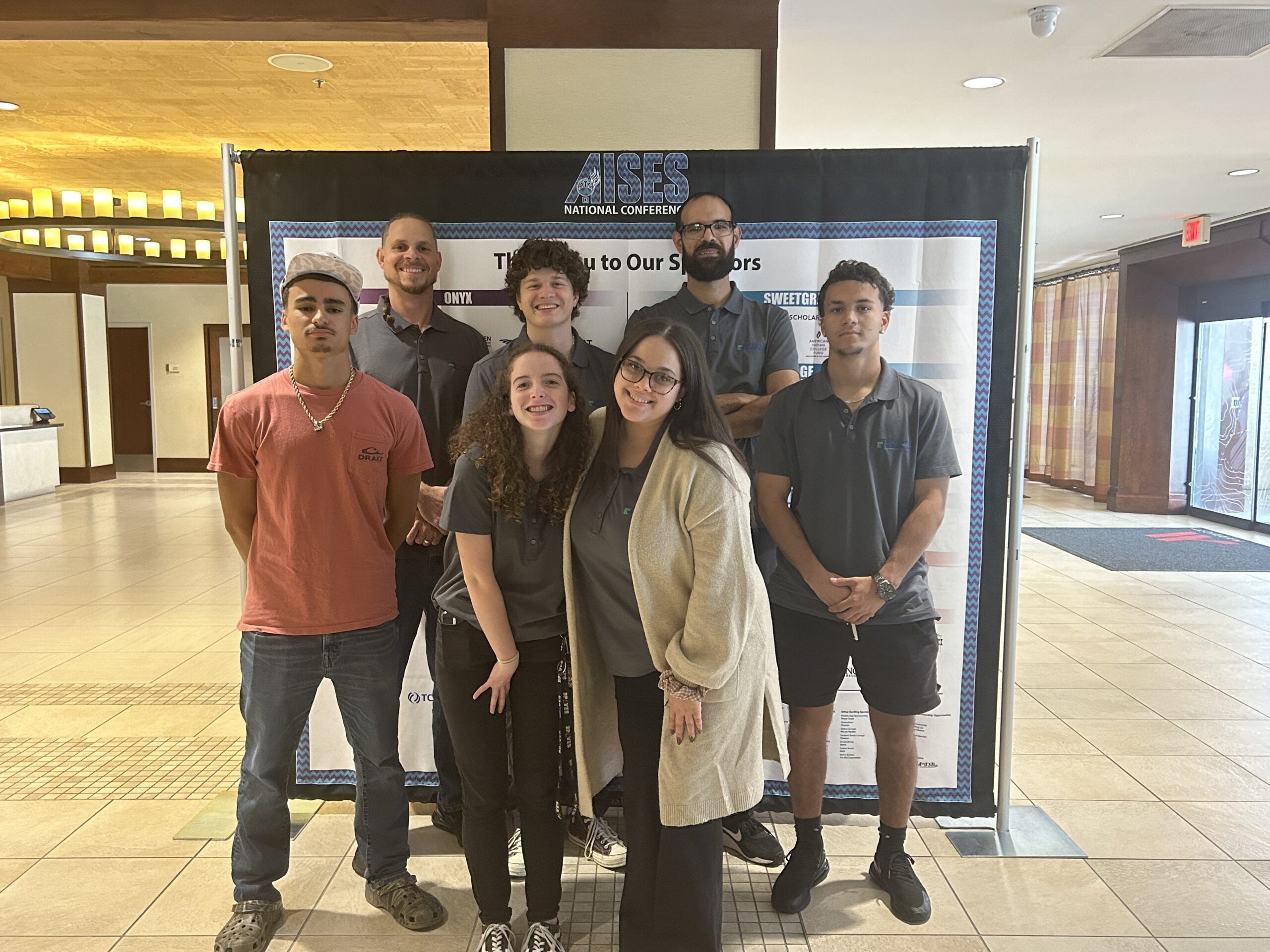 Students represent RCC at National AISES Conference in San Antonio | Robeson Community College ...