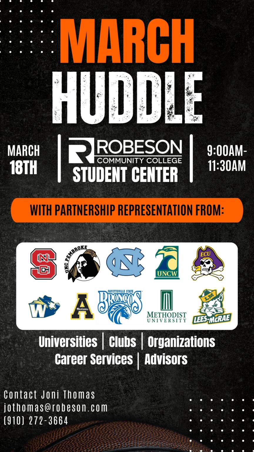 RCC Madness in March continues with Phenomenal Women, University Transfer Huddle event | Robeson ...