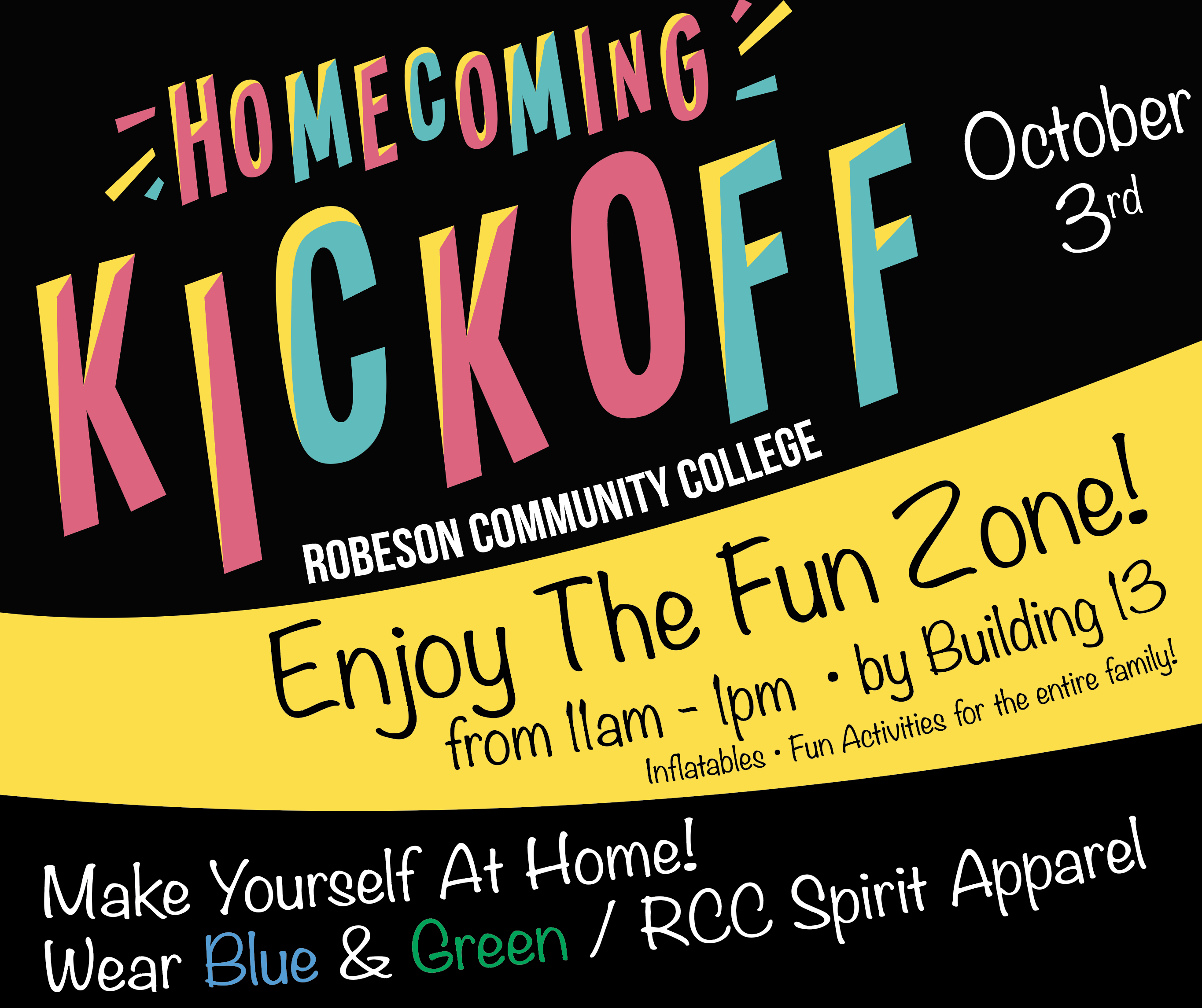 RCC to host first ‘Homecoming Week’ October 3 – October 7 | Robeson ...