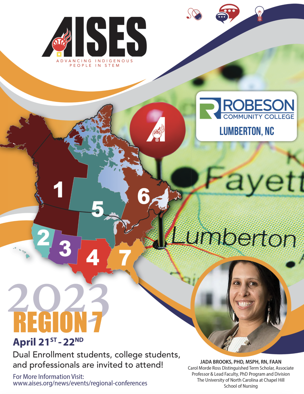 RCC to host AISES Region 7 Conference | Robeson Community College ...