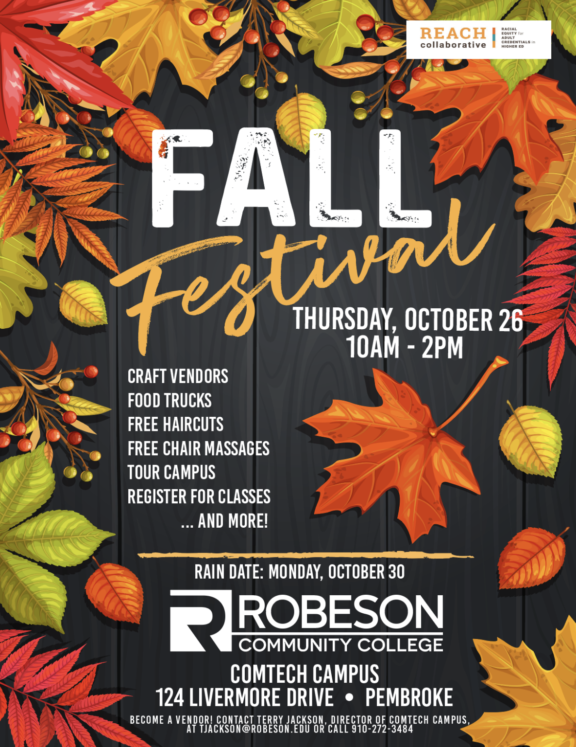 RCC to host 1st Fall Festival at COMTech location in Pembroke | Robeson ...
