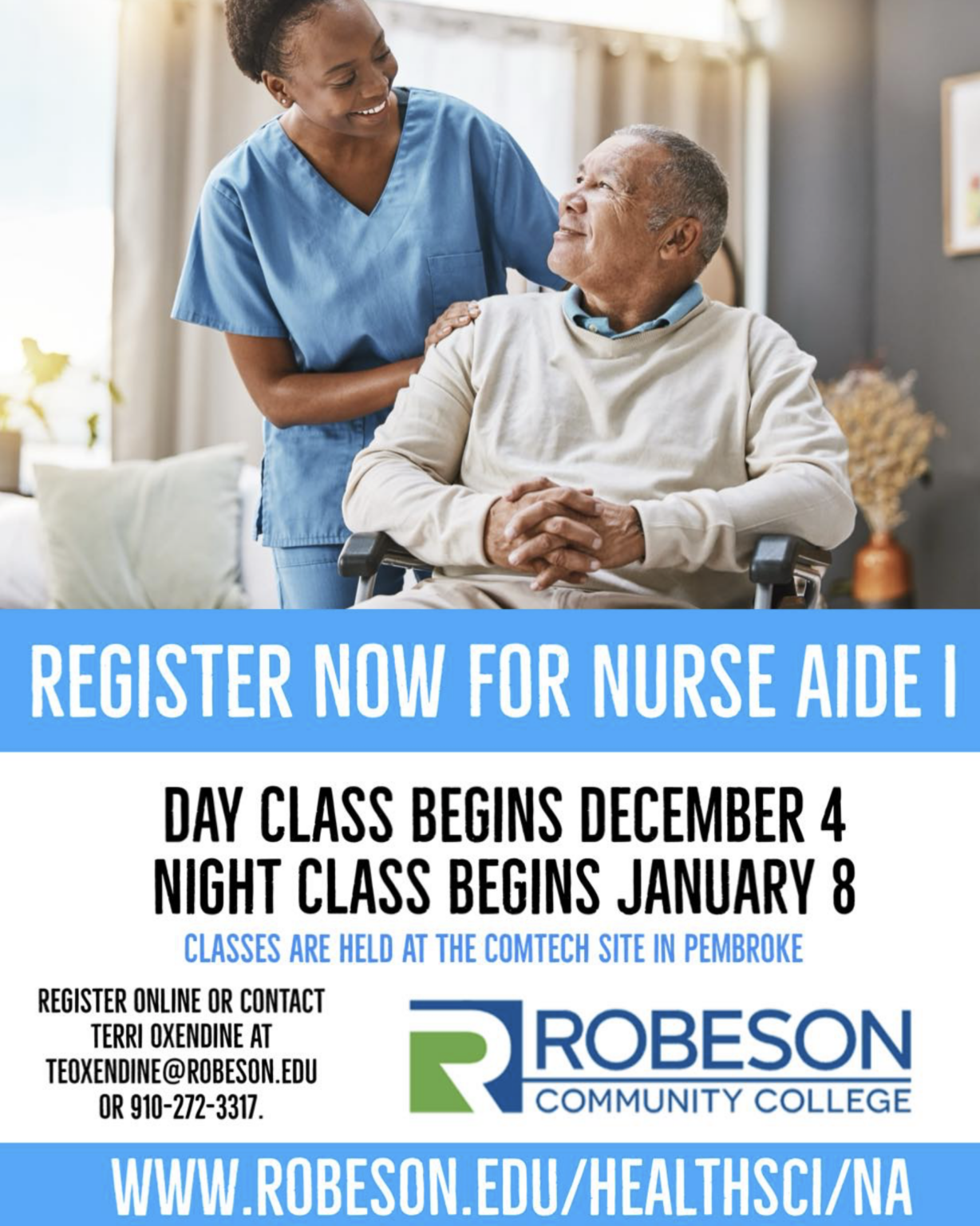 RCC’s Nurse Aide program achieves 100% pass rate | Robeson Community ...