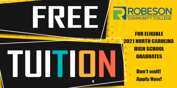 Free Tuition to Eligible 2021 NC High School Graduates | Robeson ...