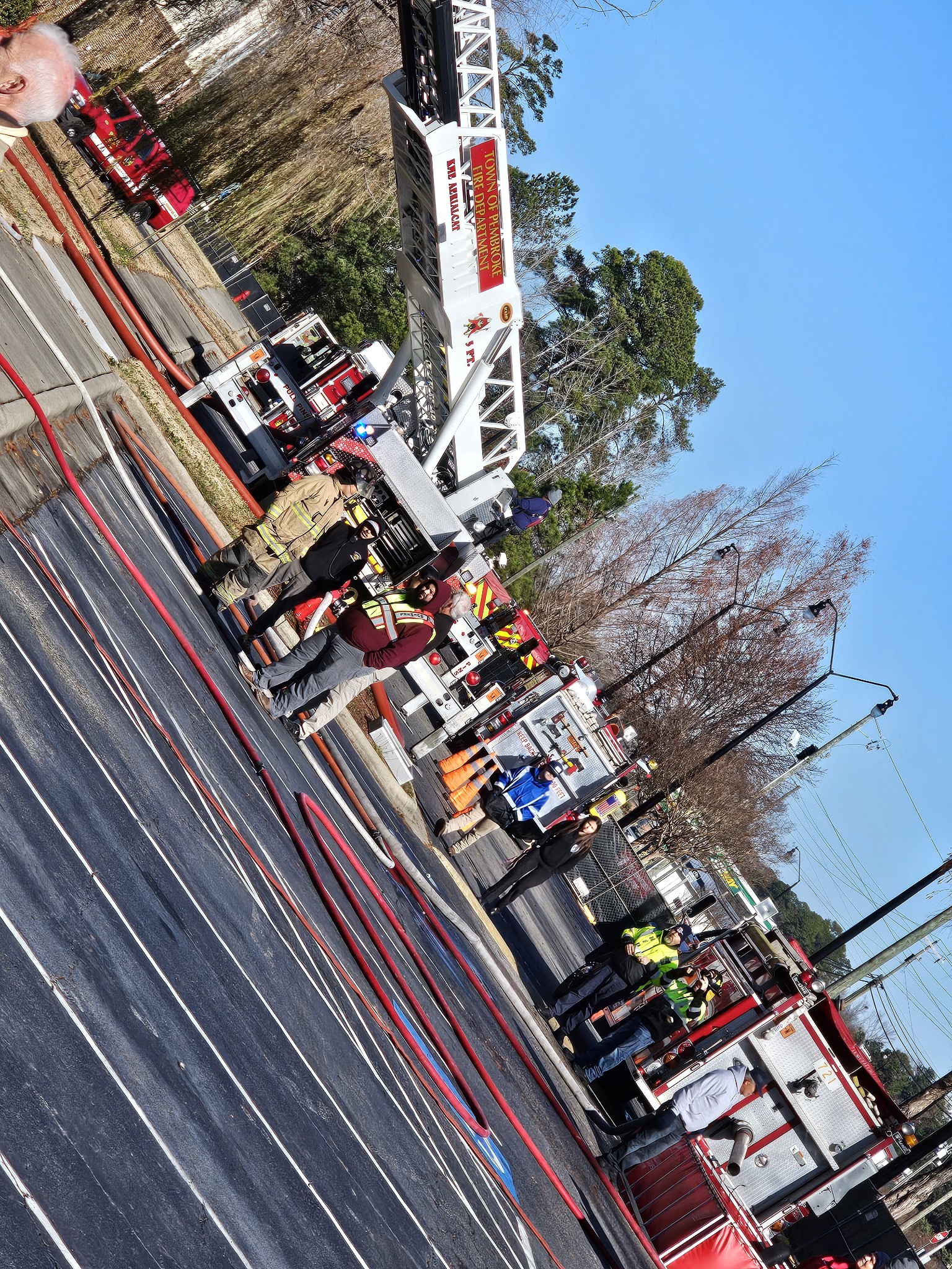 RCC Fire and Rescue students take part in controlled burn at UNCP ...