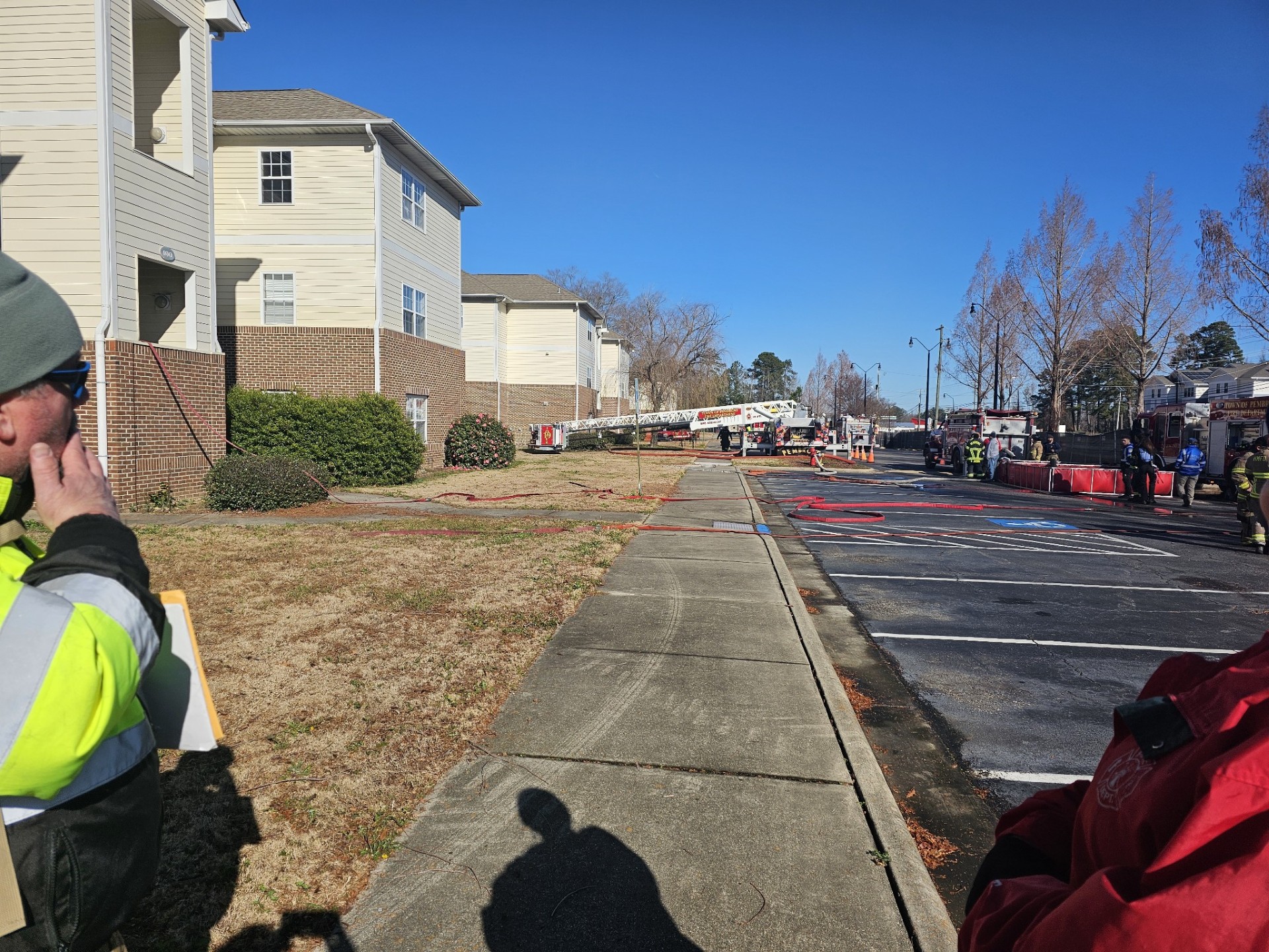 RCC Fire and Rescue students take part in controlled burn at UNCP ...