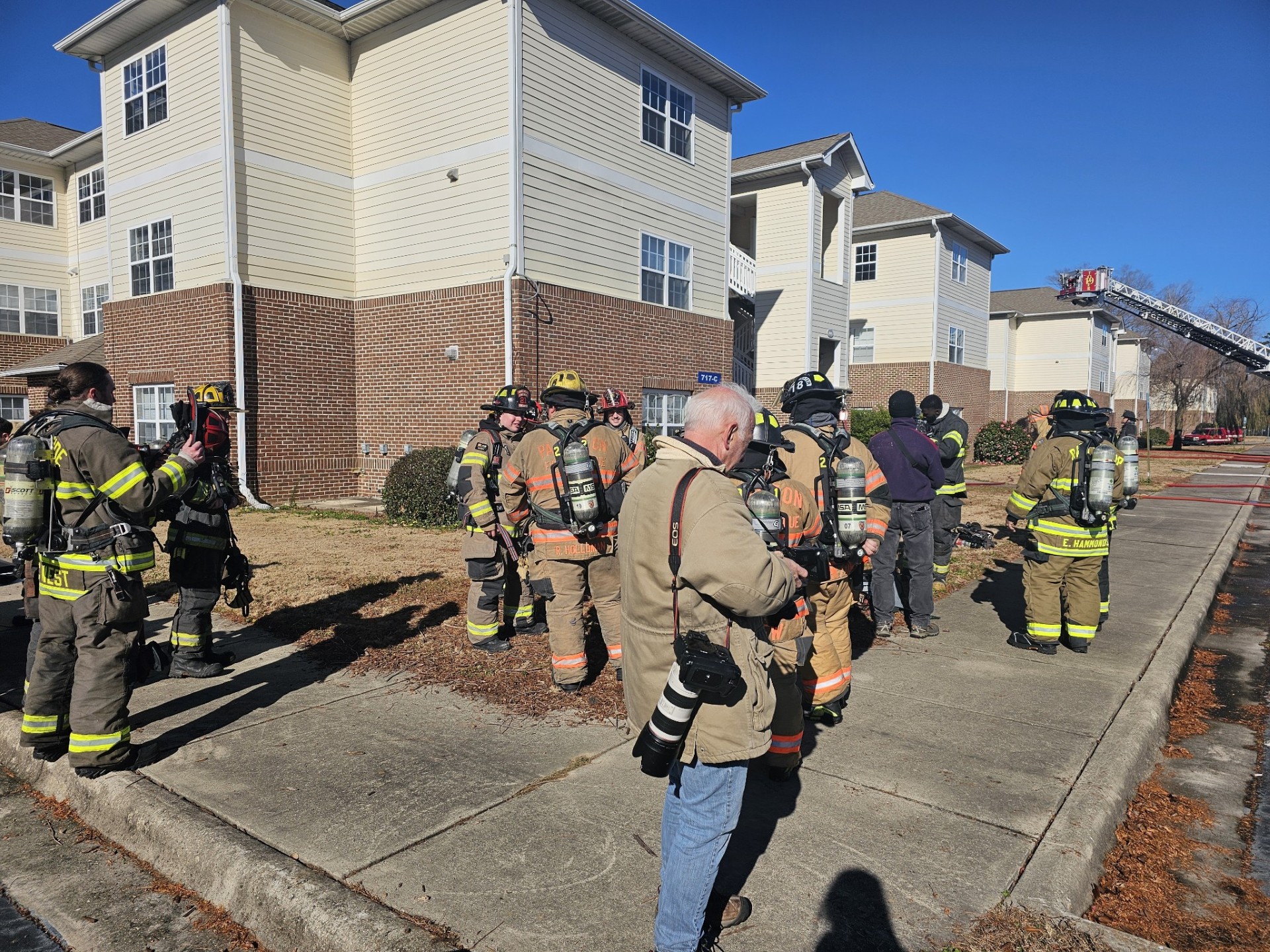 RCC Fire and Rescue students take part in controlled burn at UNCP ...